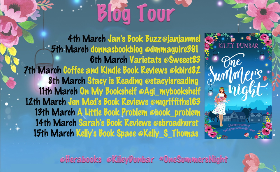 BLOG TOUR REVIEW – One Summer’s Night by Kiley Dunbar – Jan's Book Buzz
