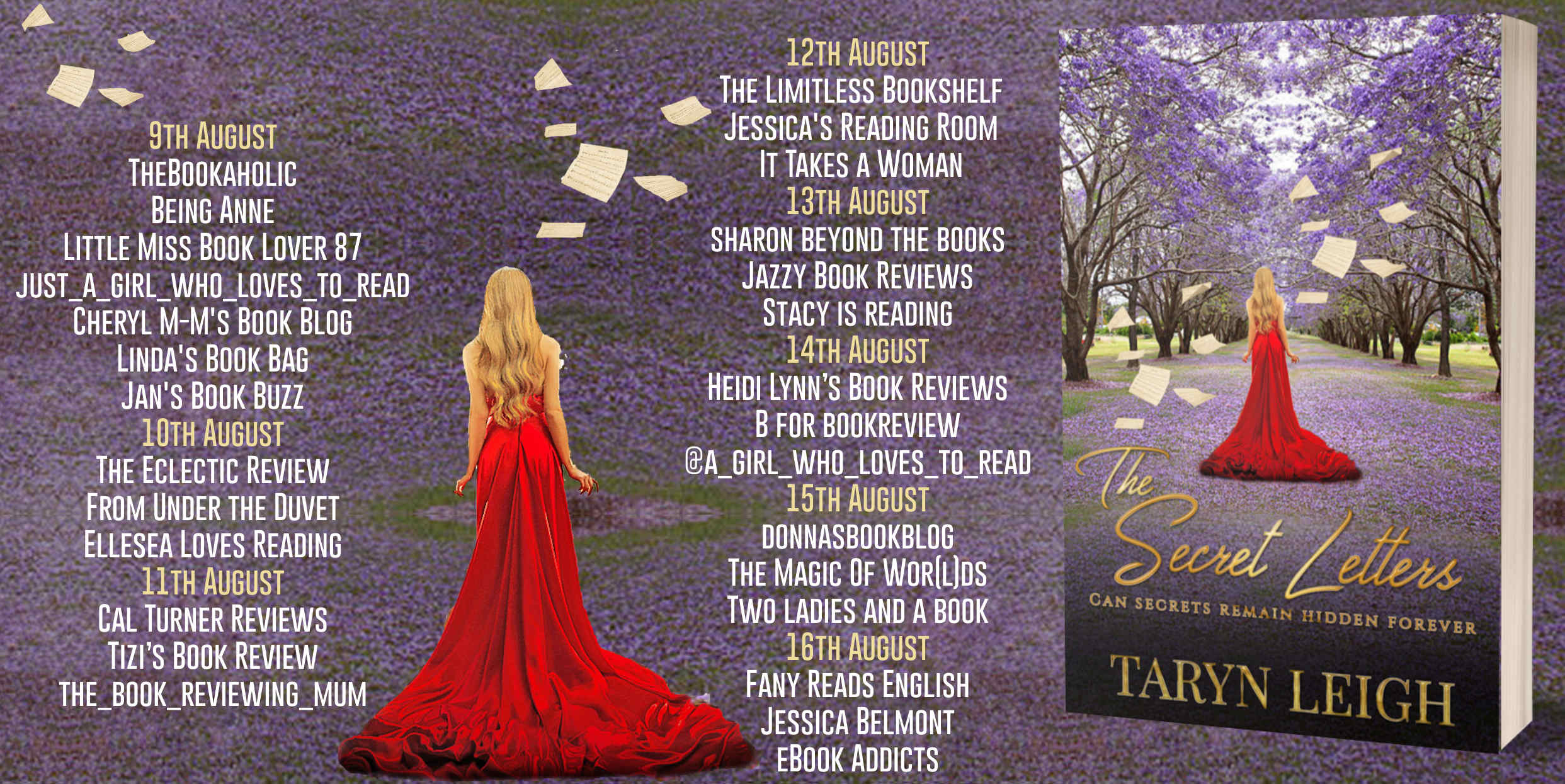 BLOG TOUR – The Secret Letters by Taryn Leigh – Jan's Book Buzz